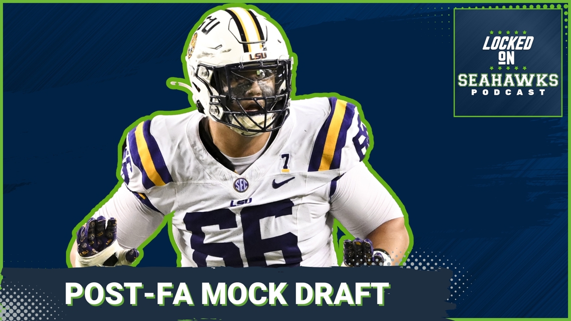 Post-Free Agency Seattle Seahawks Dueling Mock Drafts | 9news.com