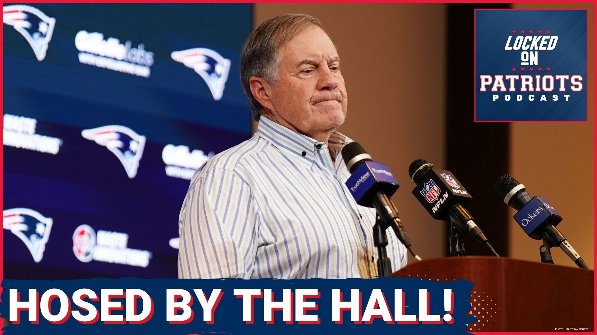SHAMEFUL: Bill Belichick HOSED By The Pro Football Hall Of Fame | 9news.com