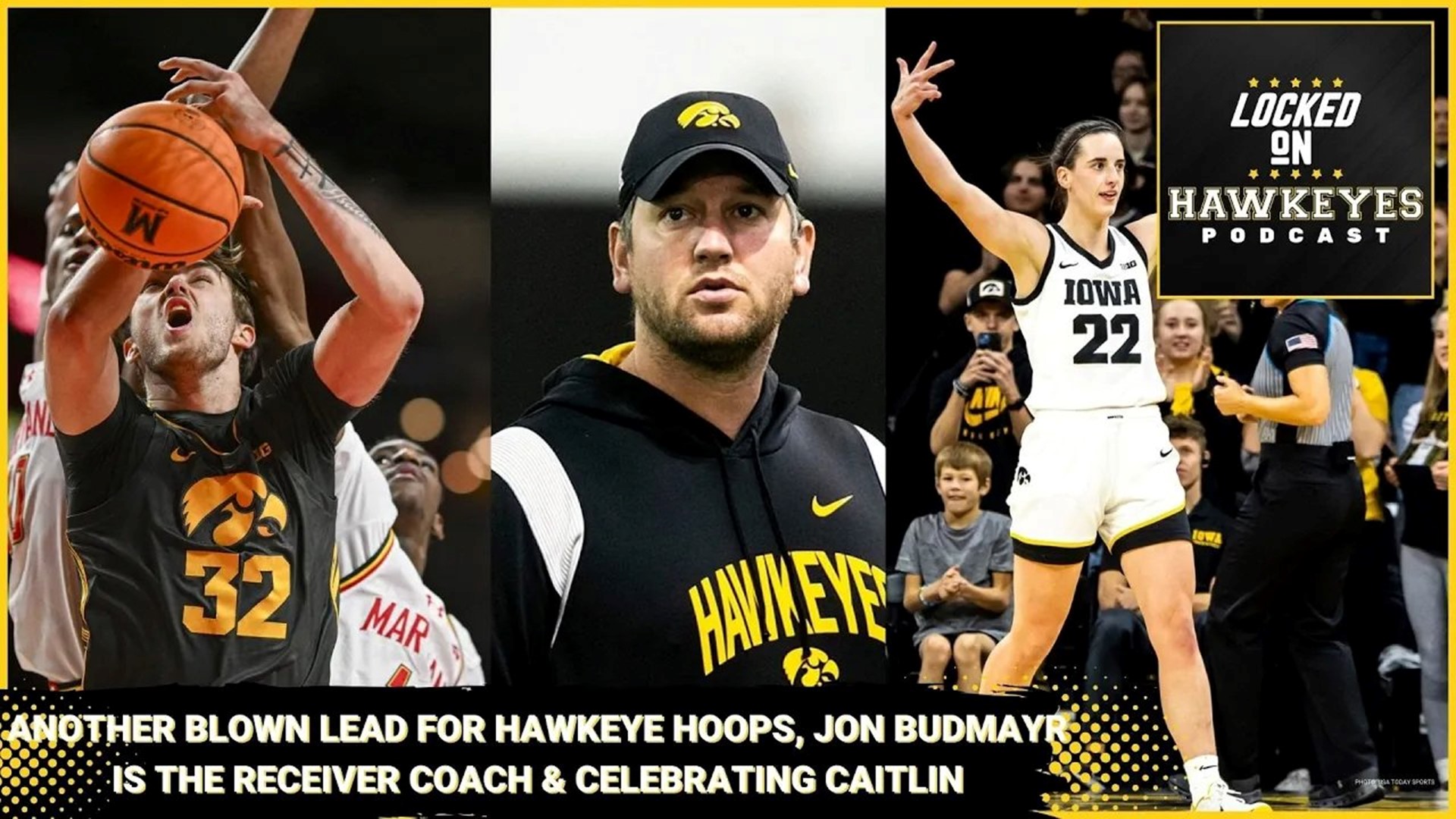 Another Hawkeye Hoops melt, Jon Budmayr is the new wide receiver coach ...