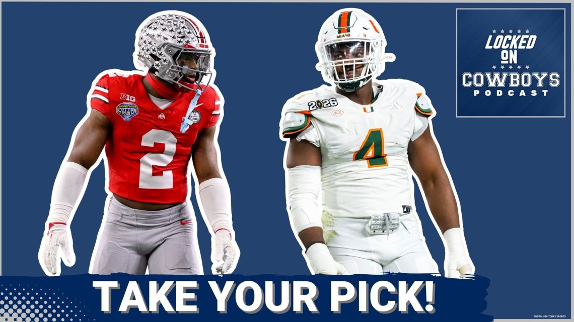DREAM PICK: Caleb Downs or Reuben Bain—Who Should the Dallas Cowboys ...
