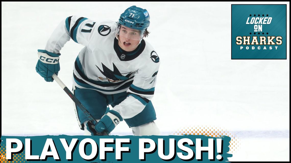 SHARKS SURGE: San Jose Playoff Odds CLIMB as Macklin Celebrini and Will ...