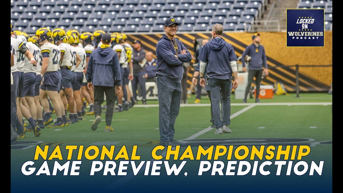 Michigan football national championship game preview and prediction ...