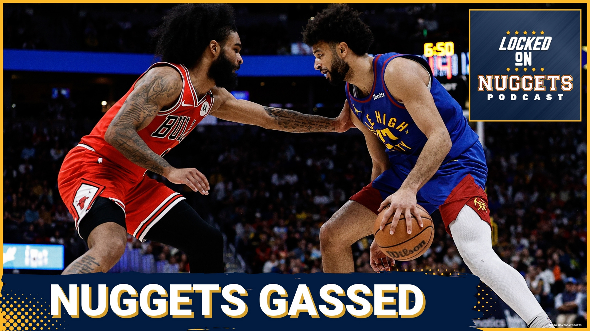 Murray GREAT but Nuggets GASSED in clutch loss to Chicago Bulls ...