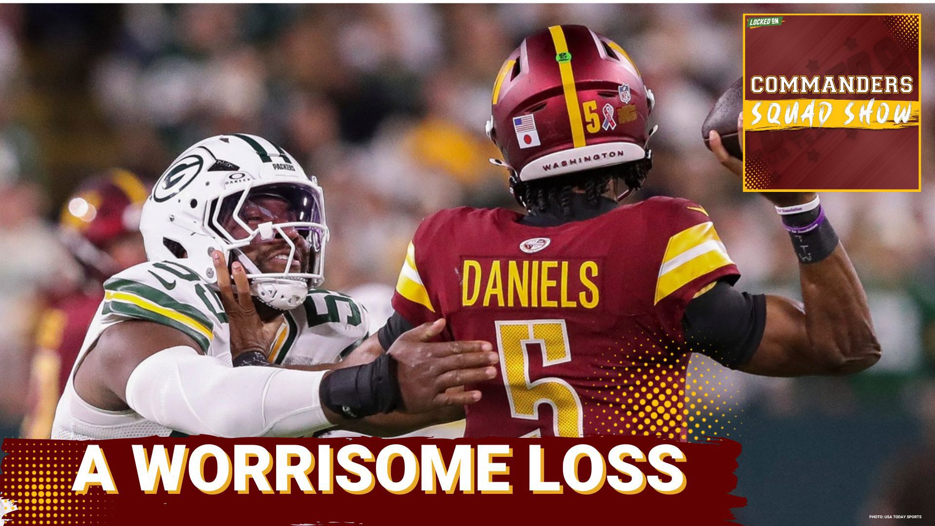 COMMANDERS SQUAD: Commanders LOSE To Packers on Thursday Night Football ...