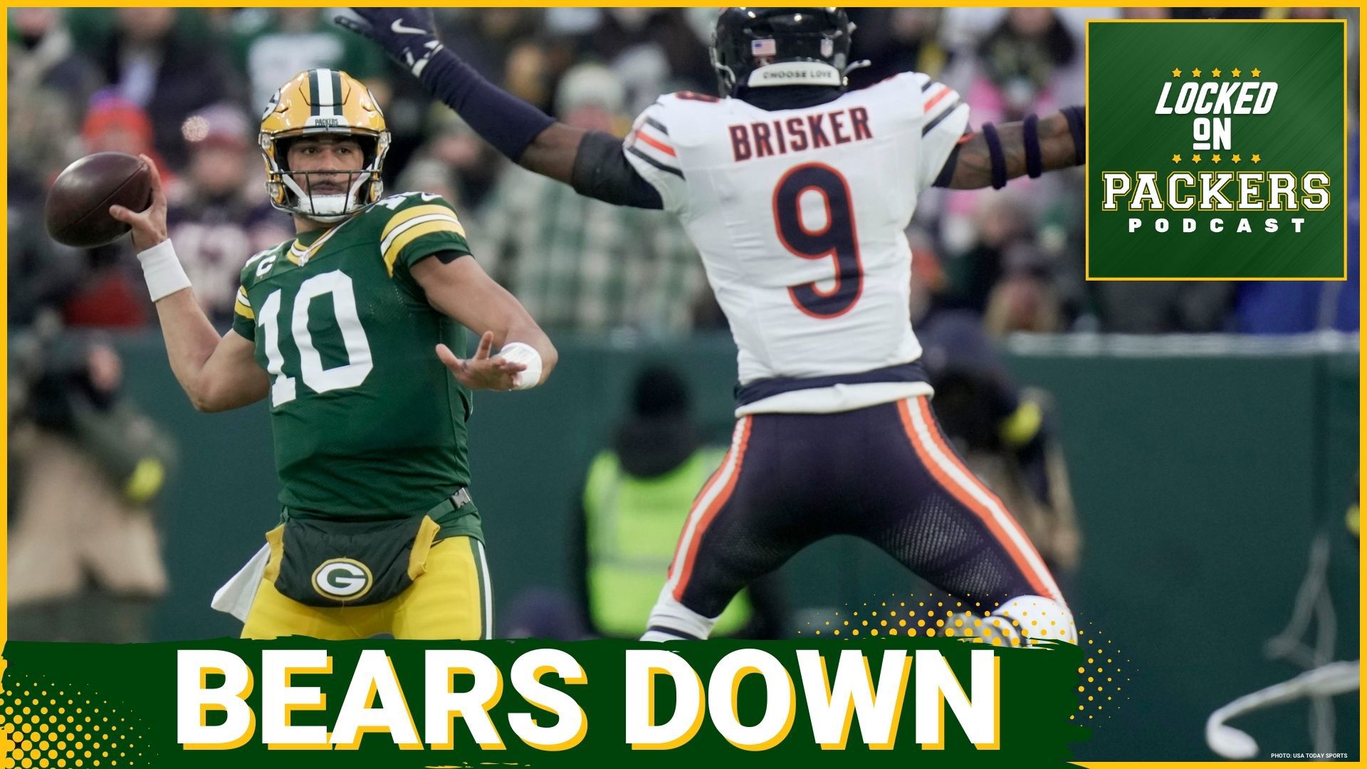 Bears Down: Jordan Love and the Green Bay Packers hang on to beat the ...
