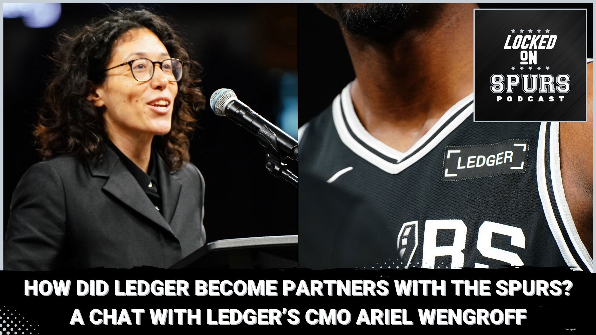 How did the San Antonio Spurs-Ledger partnership begin? A chat with ...
