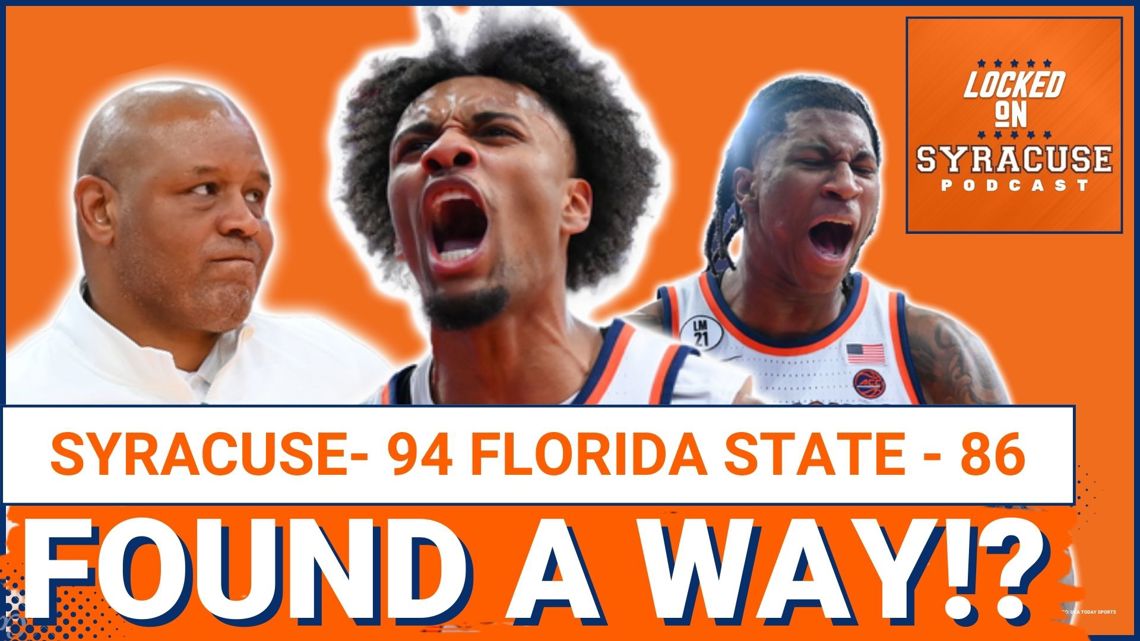 REACTION: Syracuse Basketball TAKES DOWN Florida State | The Orange are ...