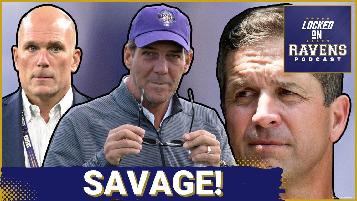 Steve Bisciotti sends SAVAGE MESSAGE to John Harbaugh, Eric DeCosta ...