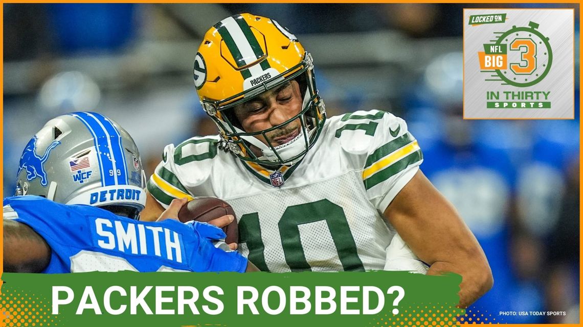 Did the Refs Rob the Packers on Thursday Night? | The Big 3 in 30 NFL ...