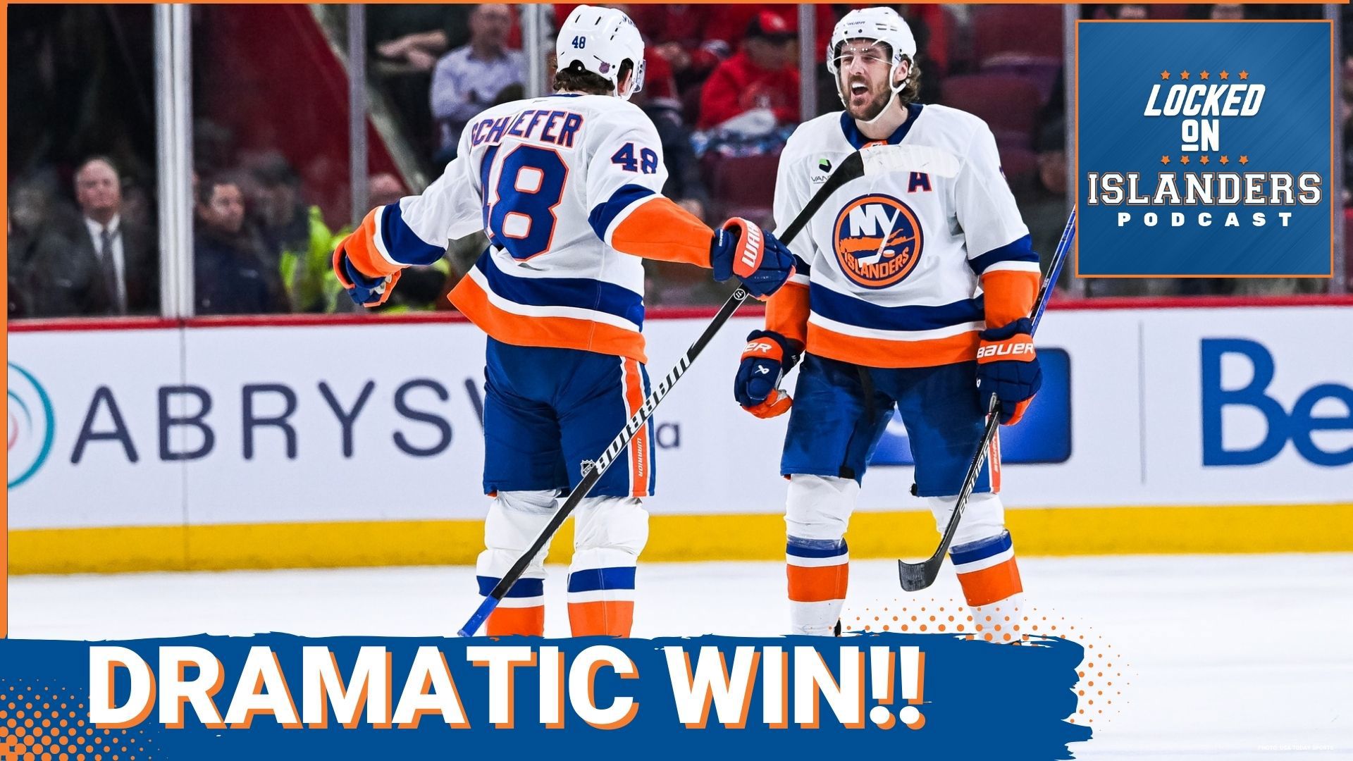 GAME-CHANGER: Matthew Schaefer’s Heroics IGNITE Islanders Playoff PUSH ...