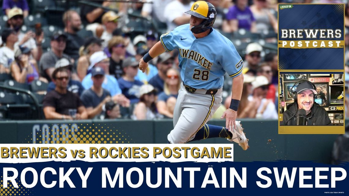 BREWERS POSTCAST: Brewers Bats EXPLODE Once AGAIN | Sweep Rockies in ...