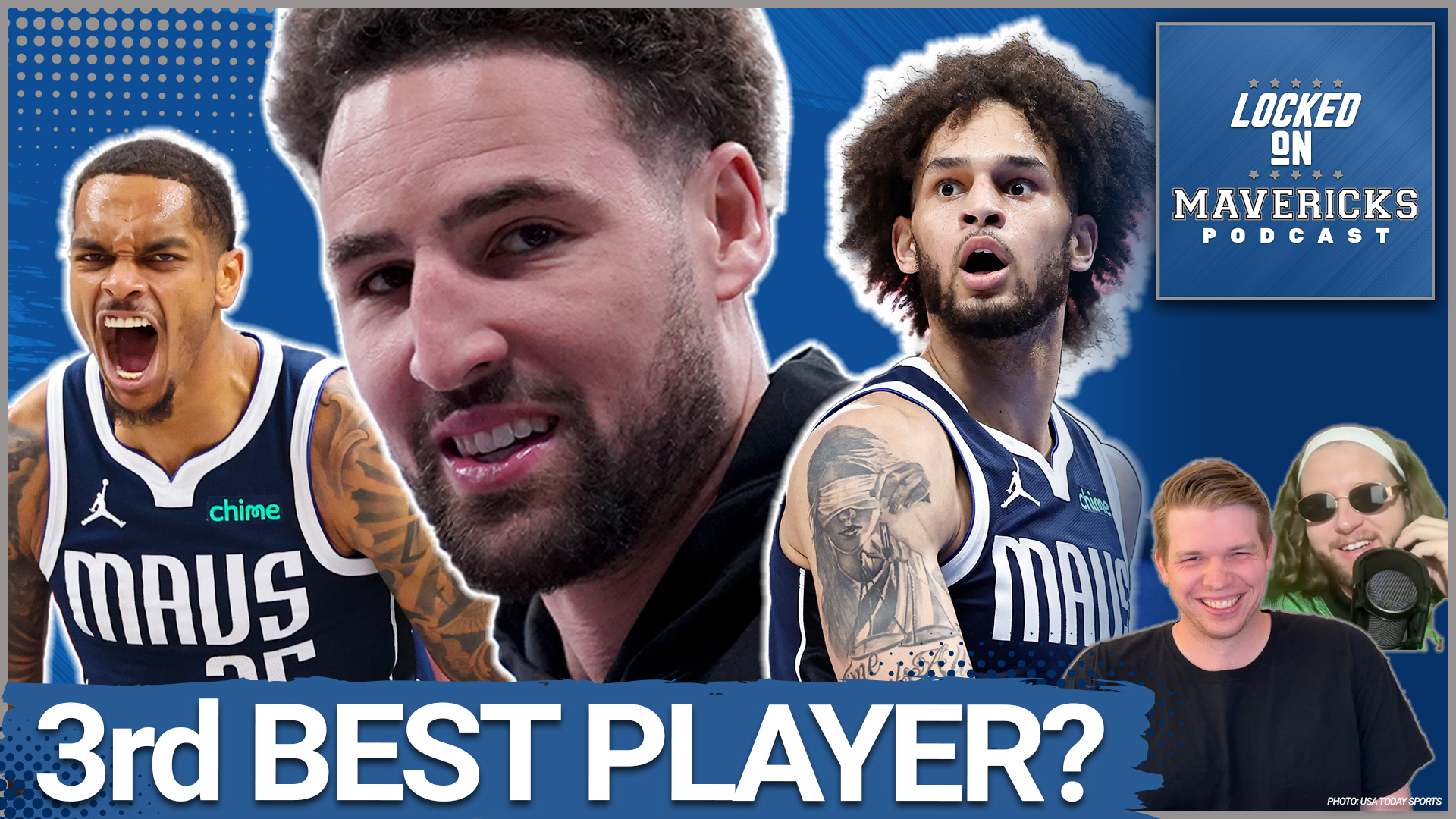 Mavs 3rd Best Player?! Is it Dereck Lively, Klay Thompson, PJ ...