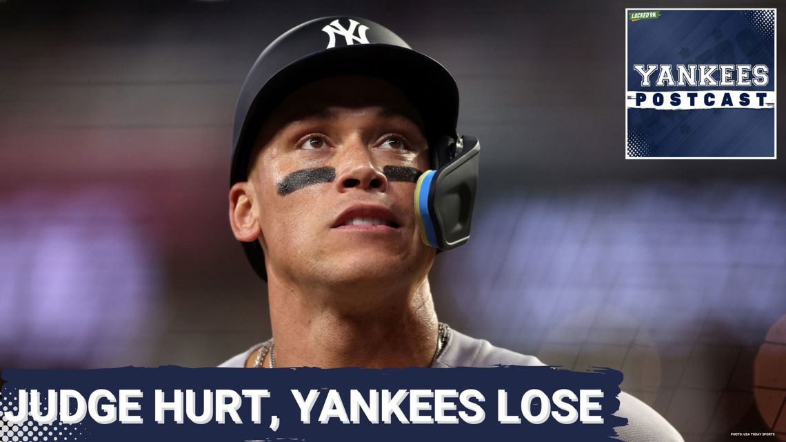 YANKEES POSTCAST: Aaron Judge hurt while Yankees keep LOSING | 9news.com