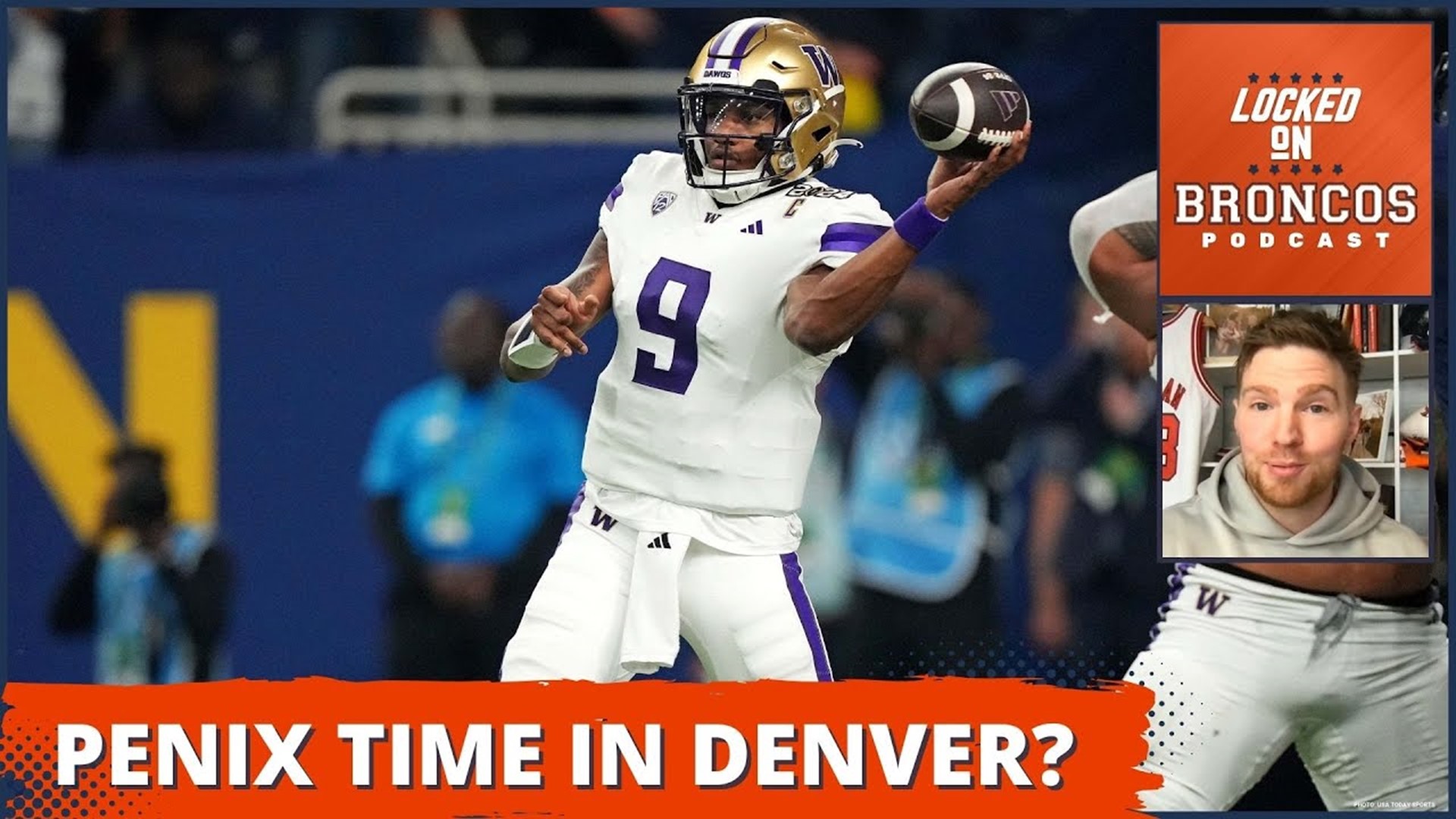 Denver Broncos Trade Down In Mock Draft For Washington QB Michael Penix Jr | 9news.com