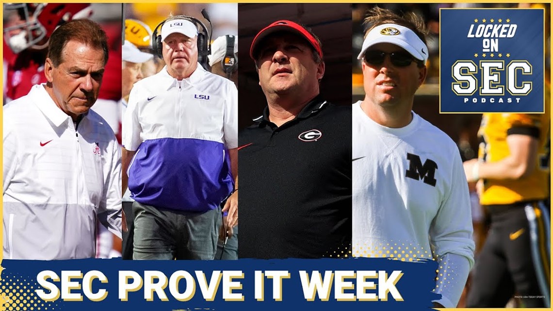 SEC Tidbits Around the Conference: LSU at Bama, Mizzou at Georgia, A&M ...