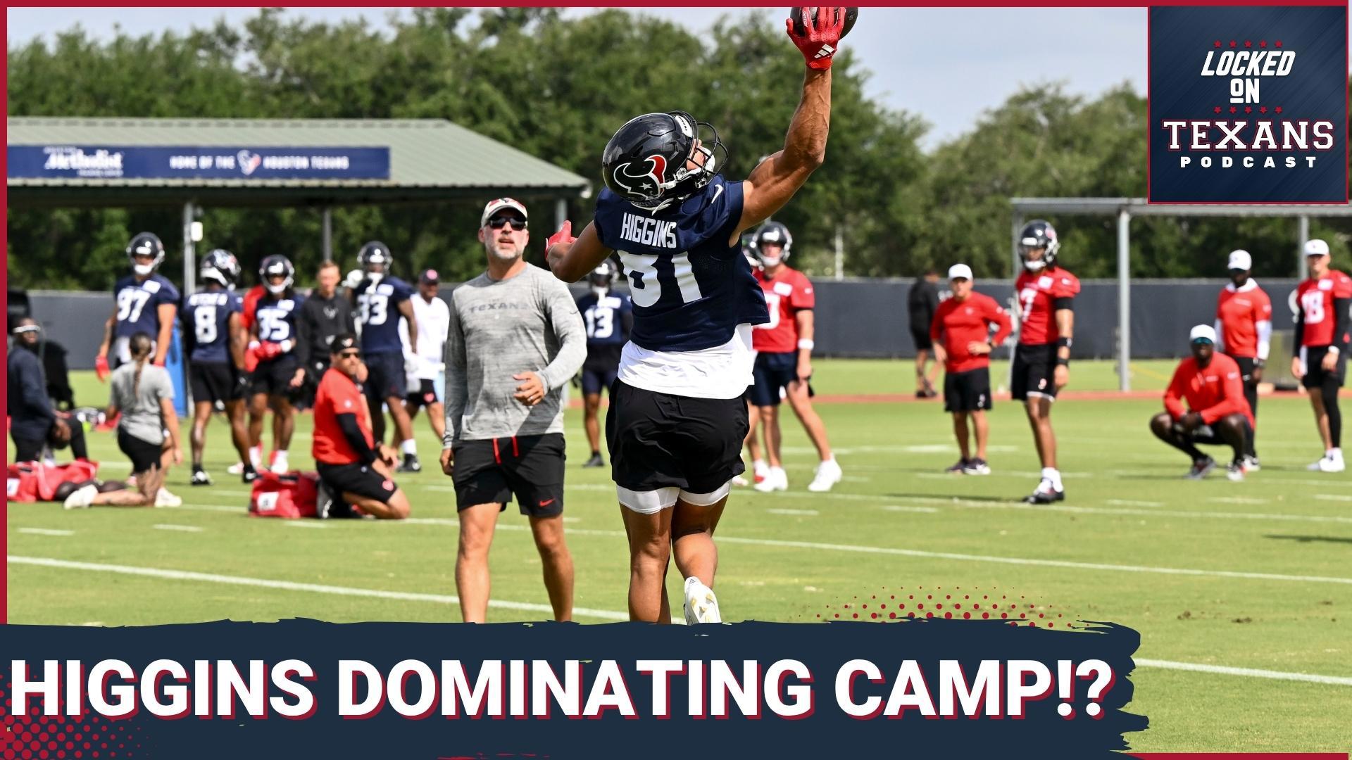 Jayden Higgins DOMINATING Camp?! CJ Stroud Takes SUBTLE SHOT at Bobby ...