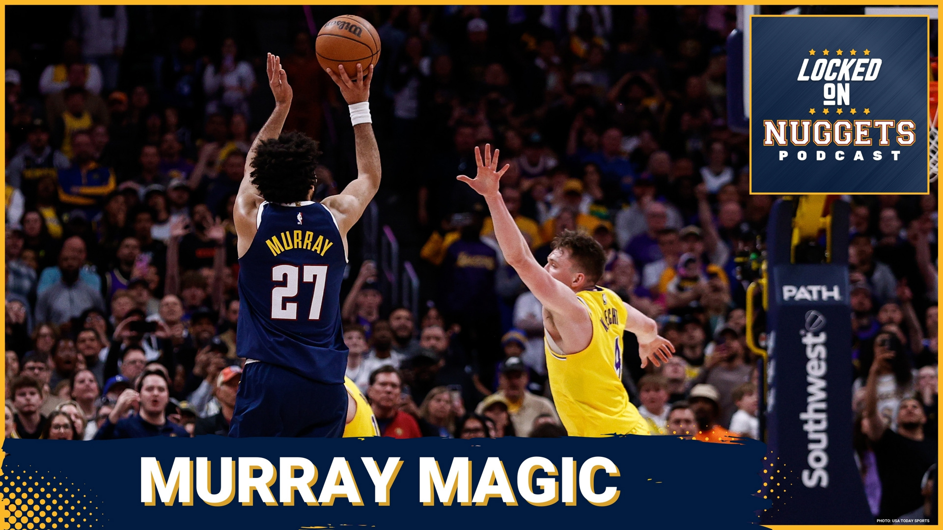 Jamal Murray Game Winner SAVES Nuggets vs Los Angeles Lakers | Denver ...