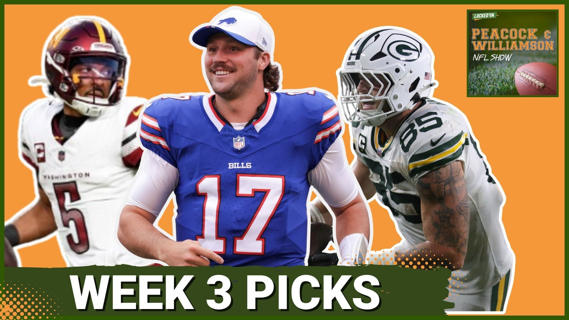 Josh Allen and the Bills are ROLLING // Jayden Daniels OUT for the ...