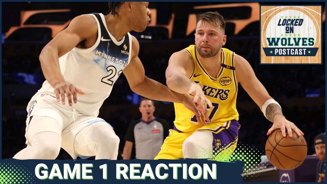 WOLVES POSTCAST: T-Wolves STIFLE & STUN Luka Doncic and Los Angeles ...