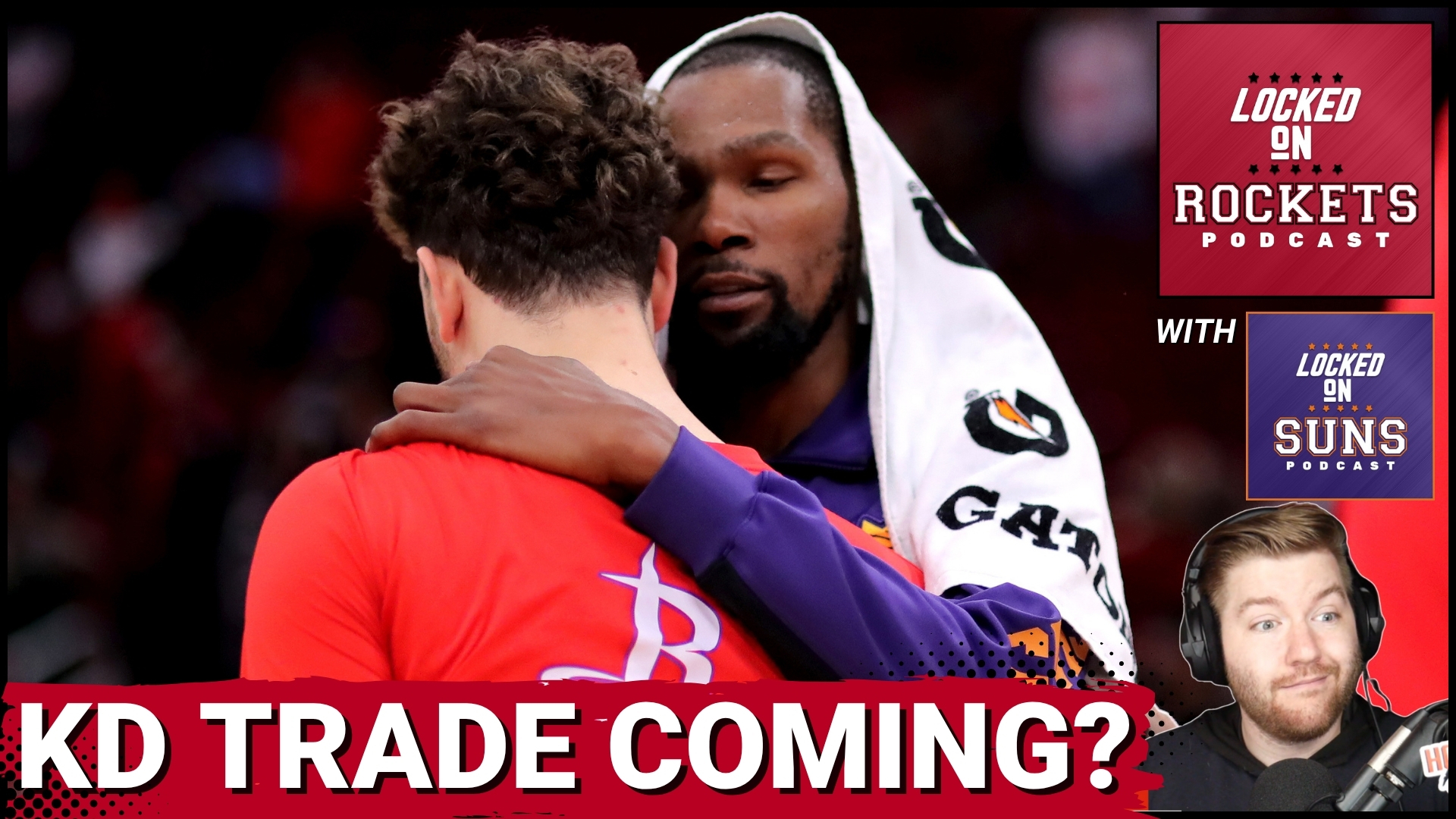 Rockets PRIMED To Land Kevin Durant | Will Phoenix Suns CAVE To Houston ...