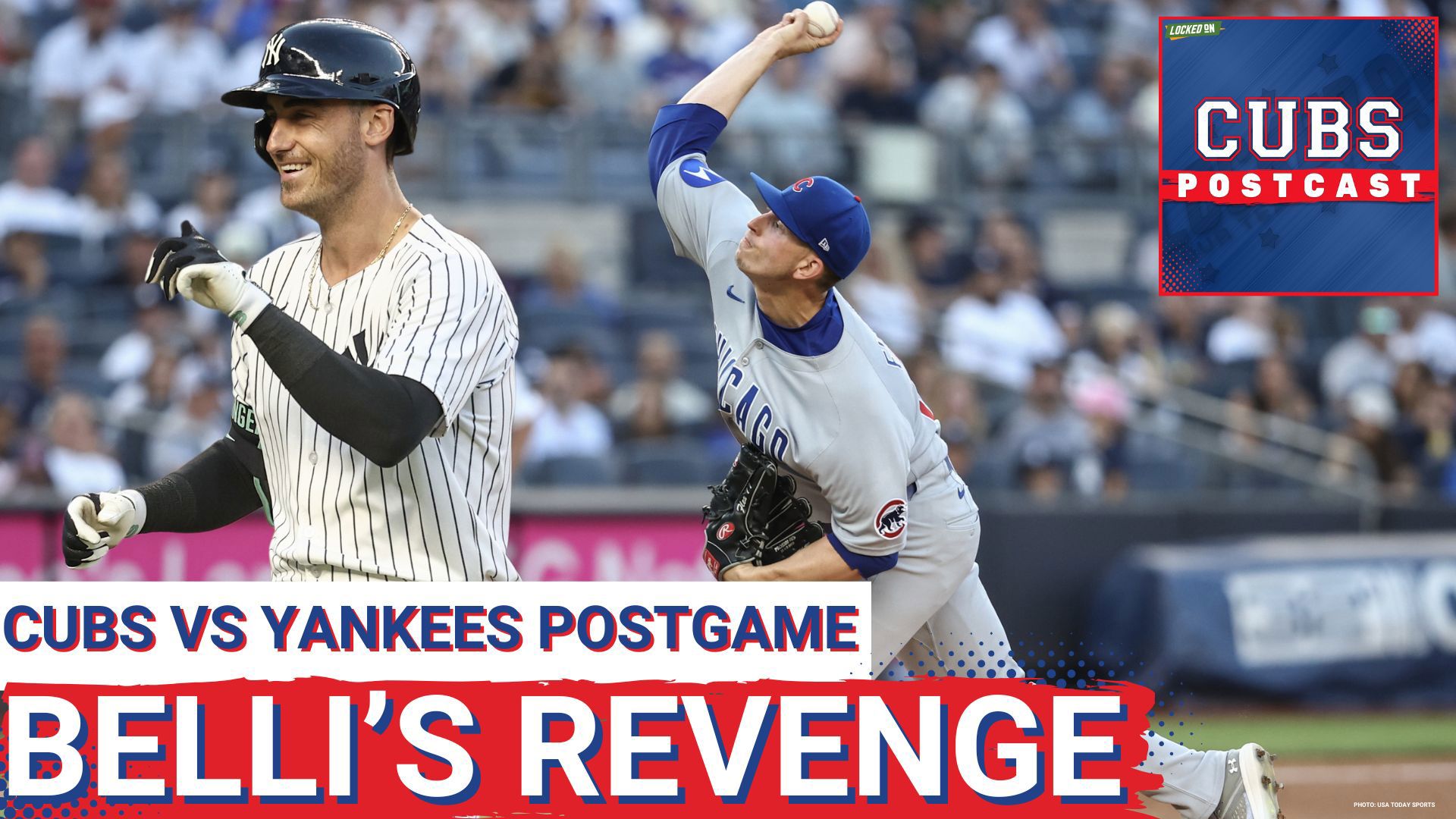 CUBS POSTCAST: Cody Bellinger HITS 3 HRS vs his former team, the ...