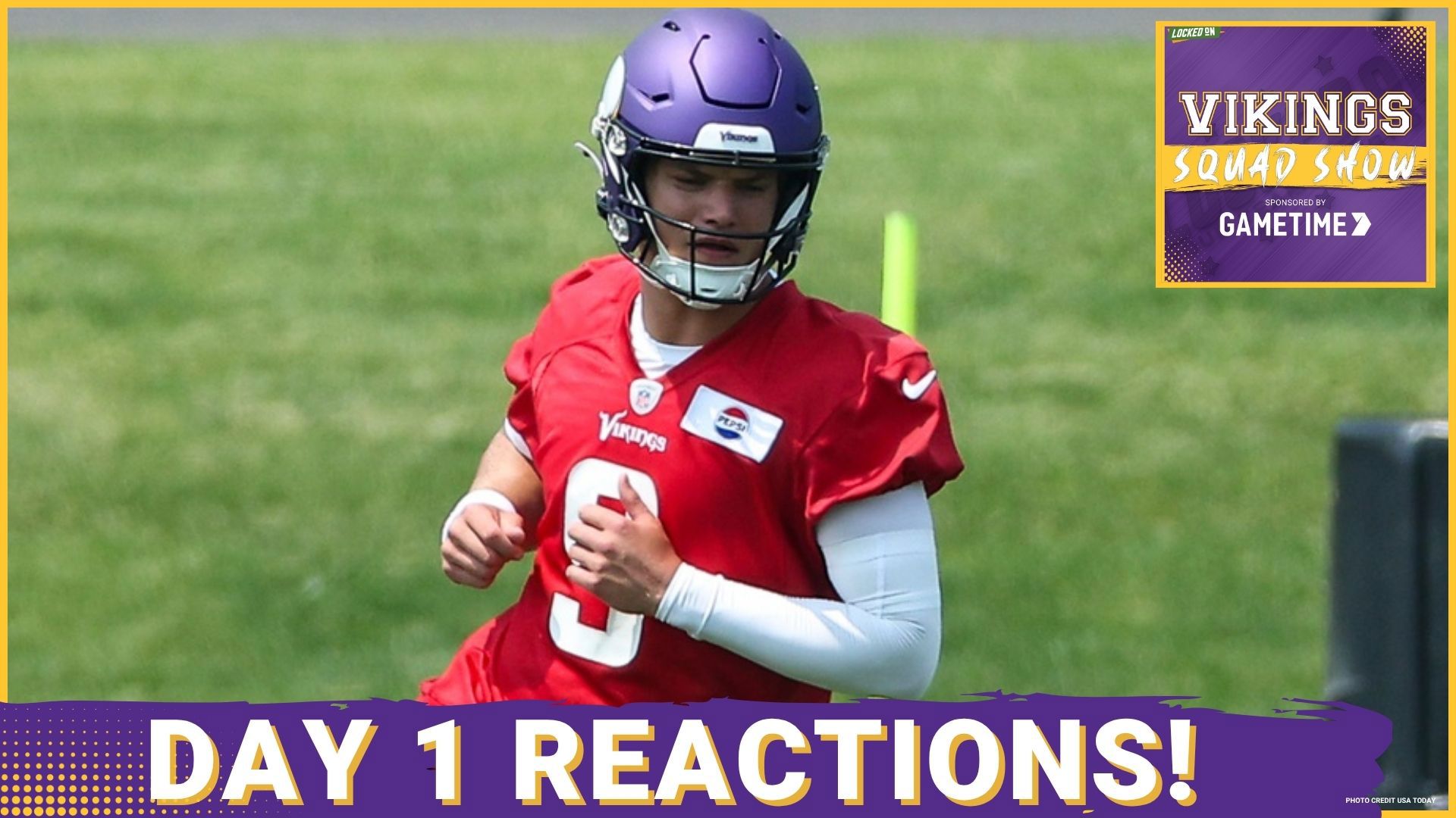 REACTION: Depth Chart SURPRISES From Training Camp Day 1 | Vikings ...