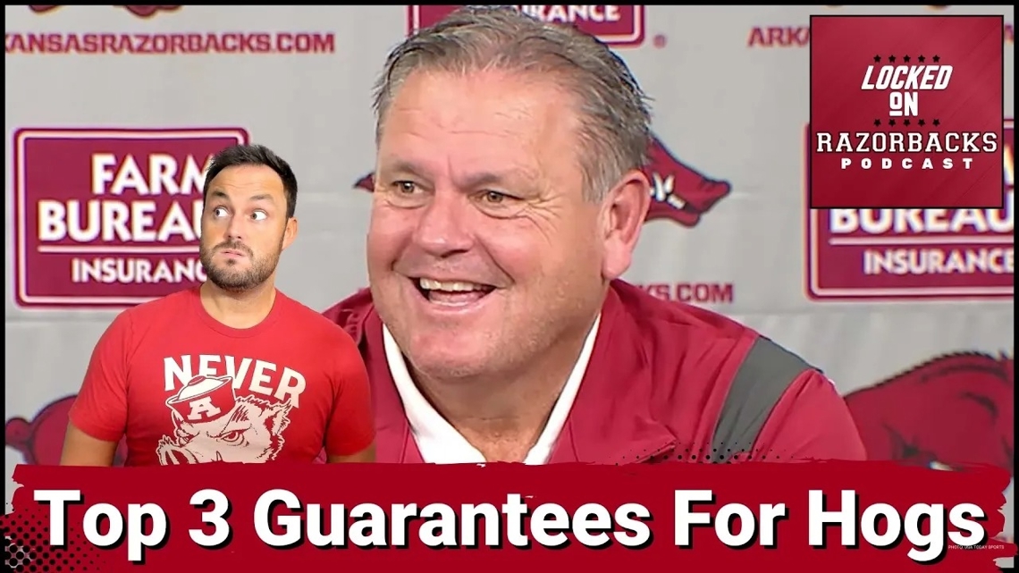 Top 3 Guarantees For Razorback Football This Season | 9news.com