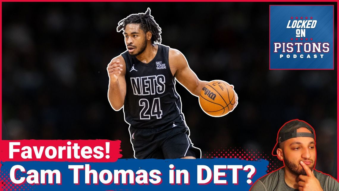 Detroit Pistons Betting Favorite To Acquire Cam Thomas! | Would Trajan ...