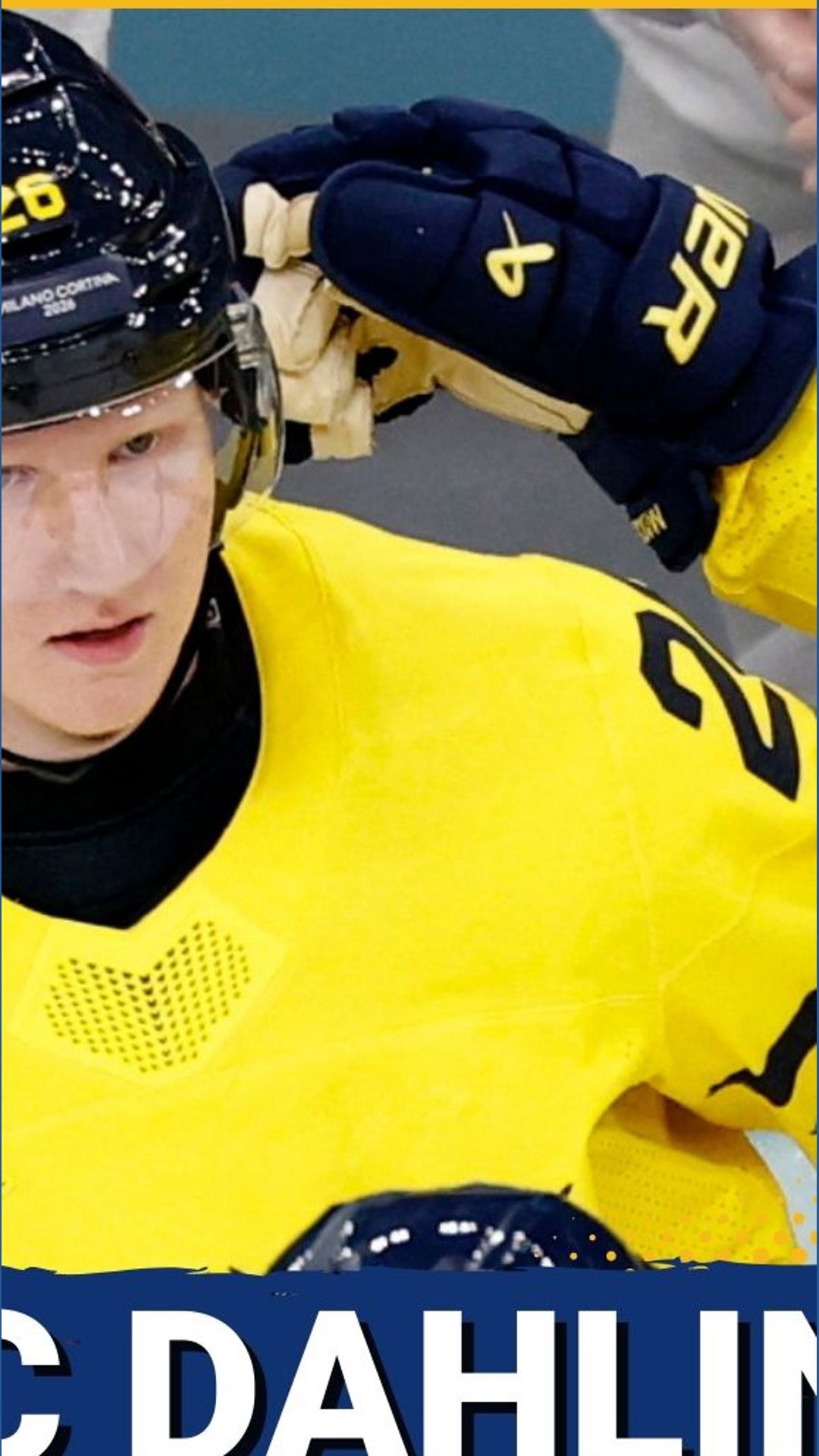 Rasmus Dahlin DOMINATE in Sweden's close call win over Italy at the ...