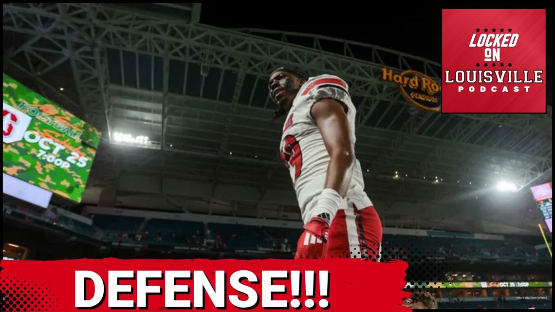 TRIUMPH: Louisville picks off Carson Beck FOUR TIMES & defense STEPS UP in win over #2 Miami ...