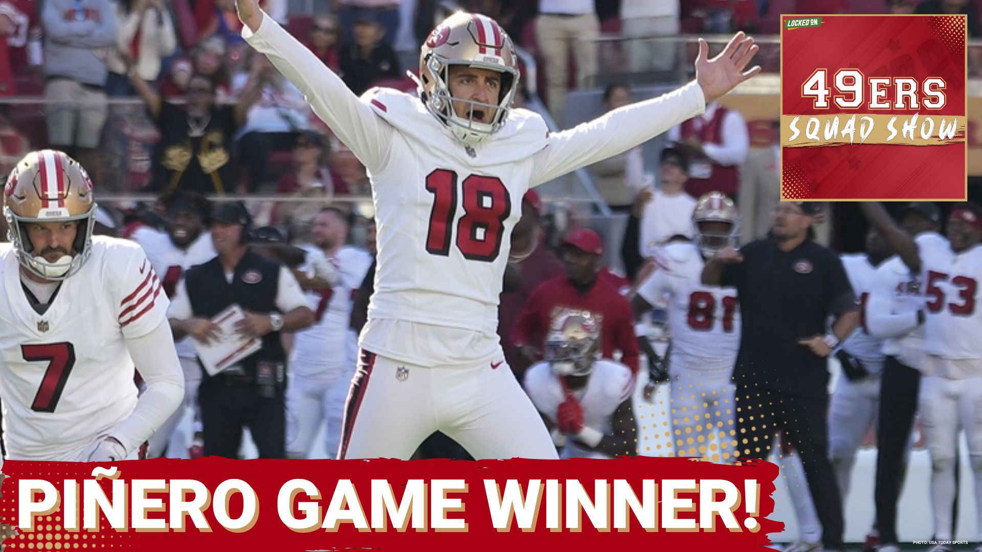 49ERS SQUAD SHOW: EDDIE PINERO GAME WINNER Lifts 49ers to 3-0 | 9news.com