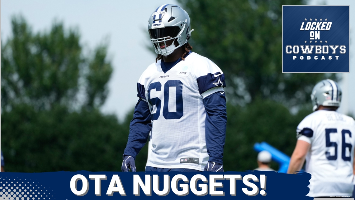 COMPETE: Tyler Guyton vs. Nate Thomas Fuels Cowboys LT Battle | OTA ...