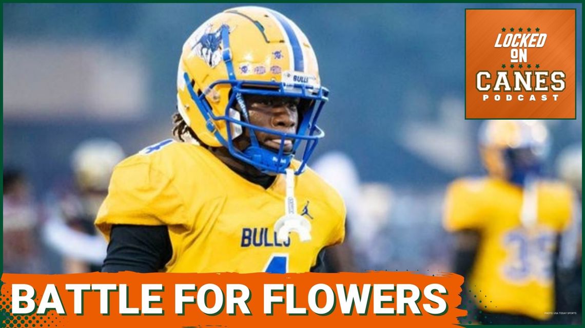 URGENT: Miami Hurricanes battle Florida for J'VARI FLOWERS | More RBs ...