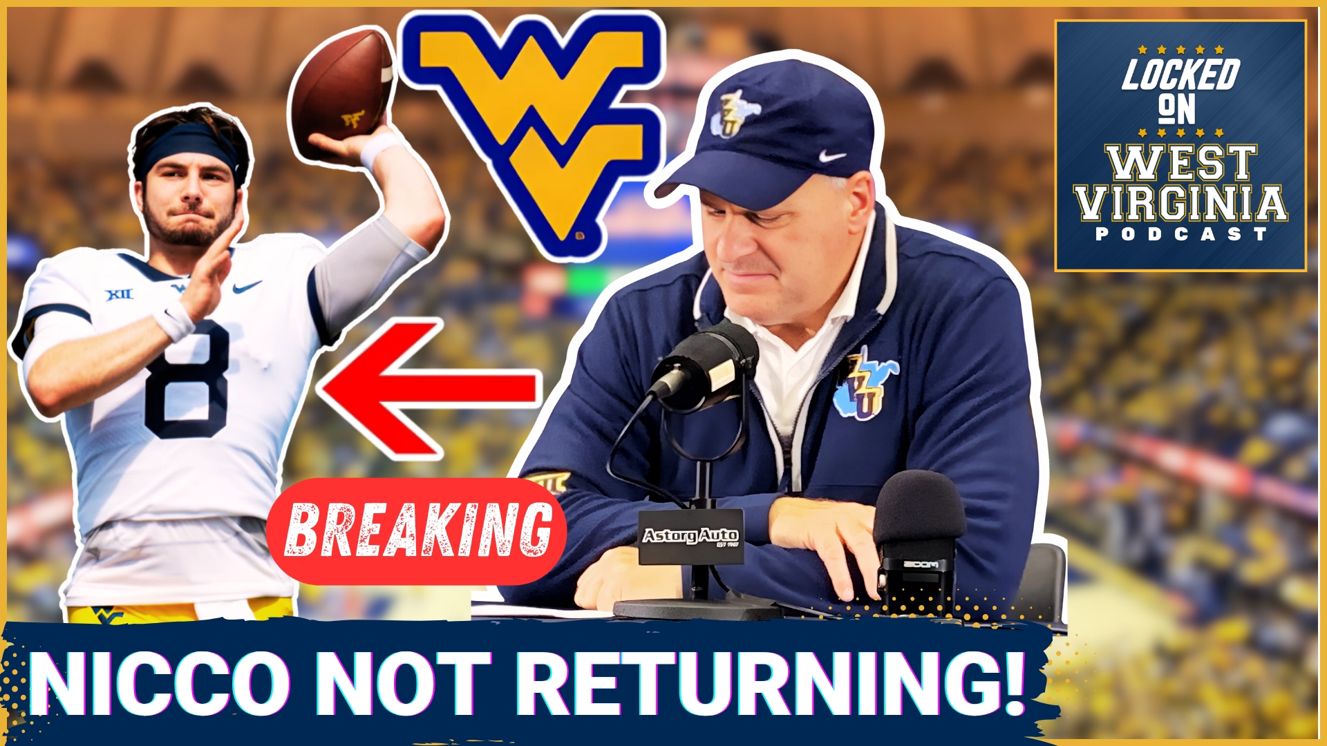 DONE- WVU QB Nicco Marchiol OFFICALLY DONE, Won't Return in 2025 ...