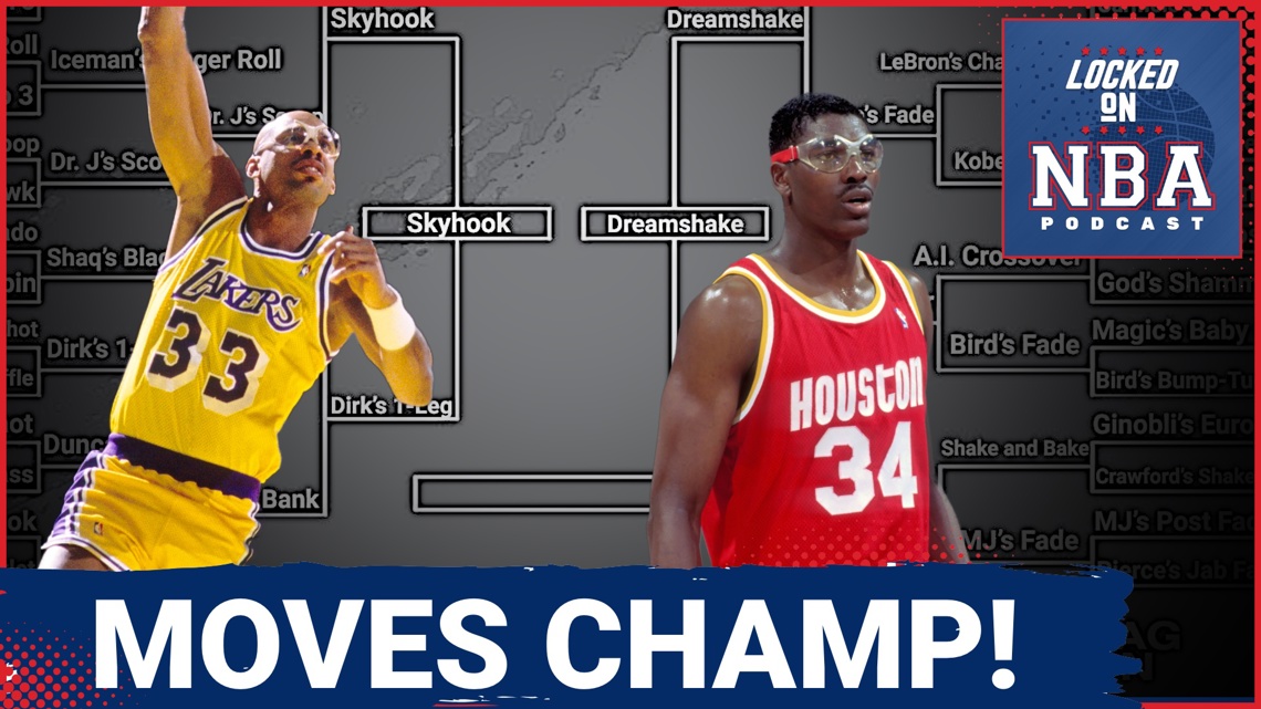 Tourney of Moves CHAMPIONSHIP: Kareem's Skyhook vs Hakeem's Dream Shake ...