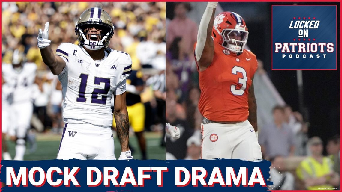 MOCK DRAFT #2: Patriots Choose Between WR-Edge at #31 | Strategy ...