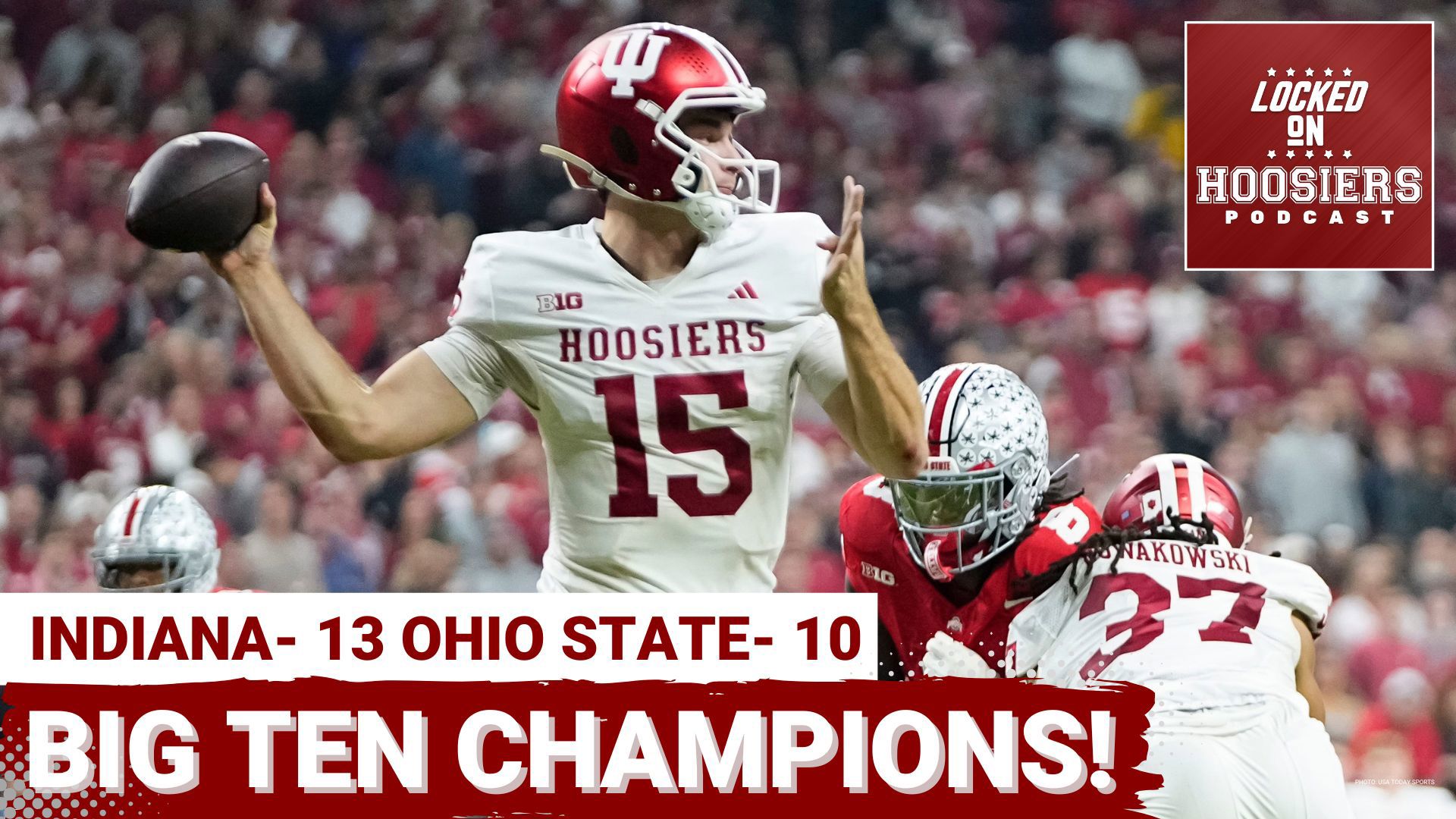 BREAKING: The Indiana Hoosiers are BIG TEN CHAMPIONS! Hoosiers defeat ...