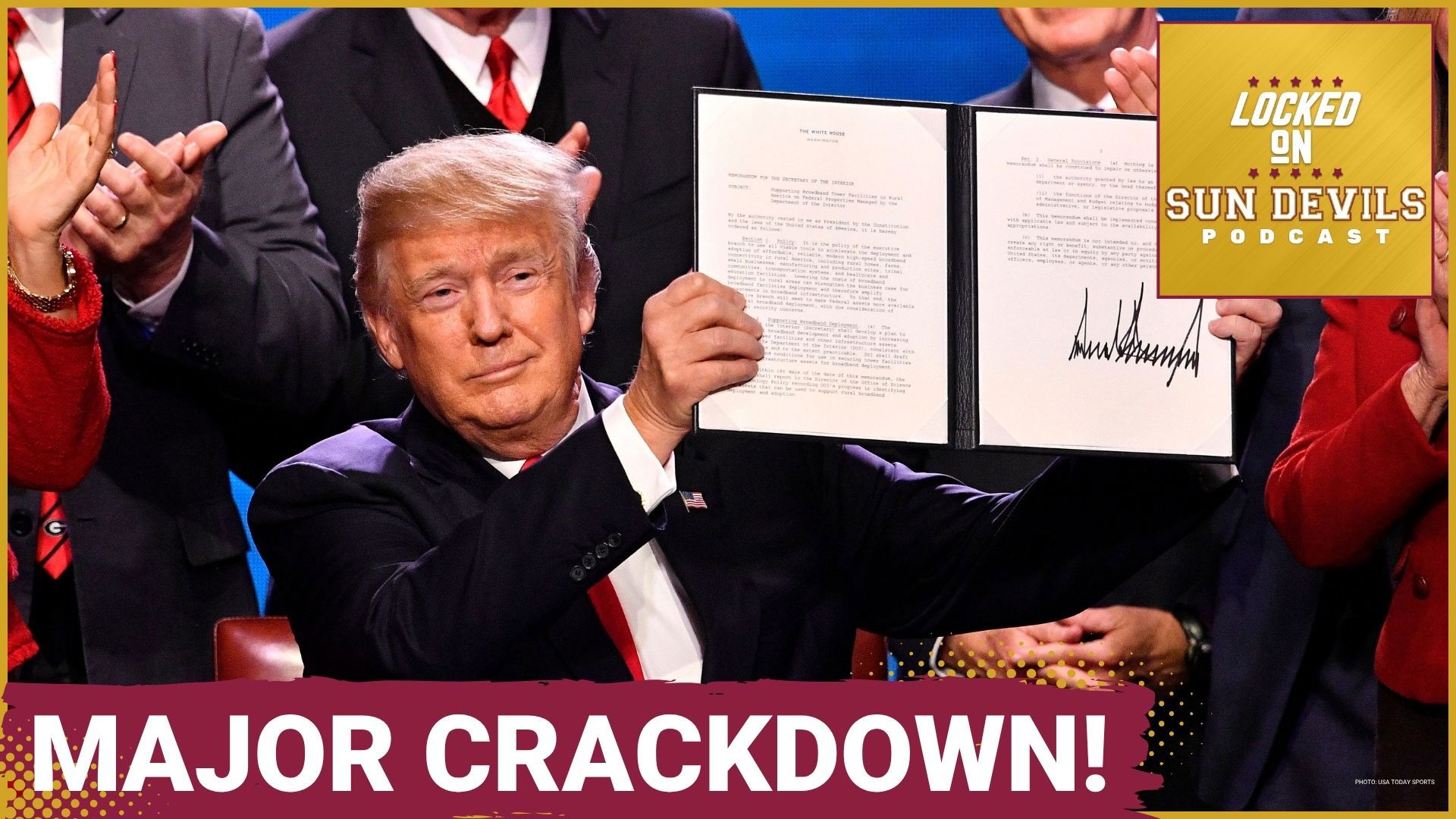 SHOCKWAVE: Donald Trump’s Executive Order TARGETS NIL, Big 12, CFB ...