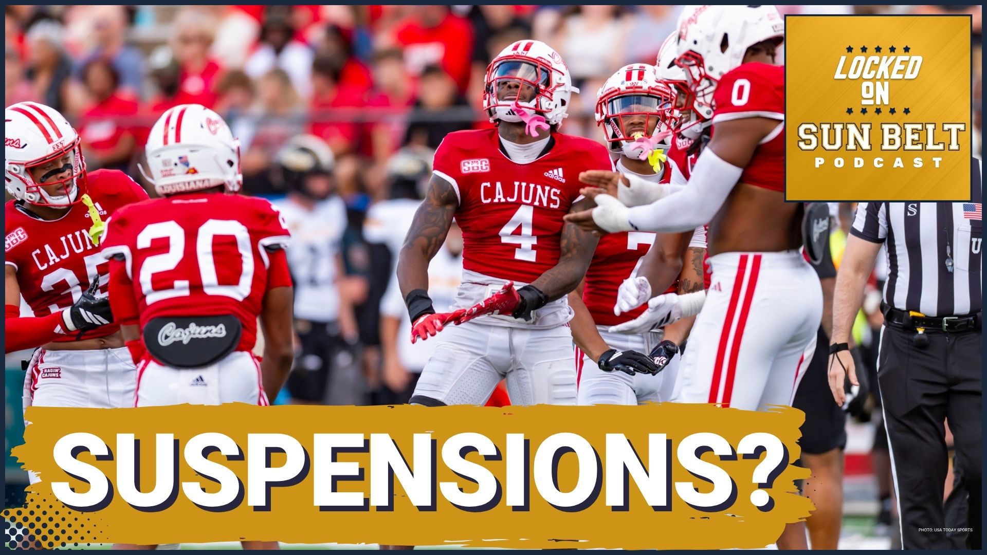 CHAOS: Sun Belt SUSPENDS Louisiana Players After TEXAS STATE Started ...