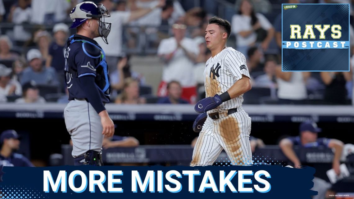 RAYS POSTCAST: The Tampa Bay Rays MISTAKES COST THEM AGAIN vs the New ...