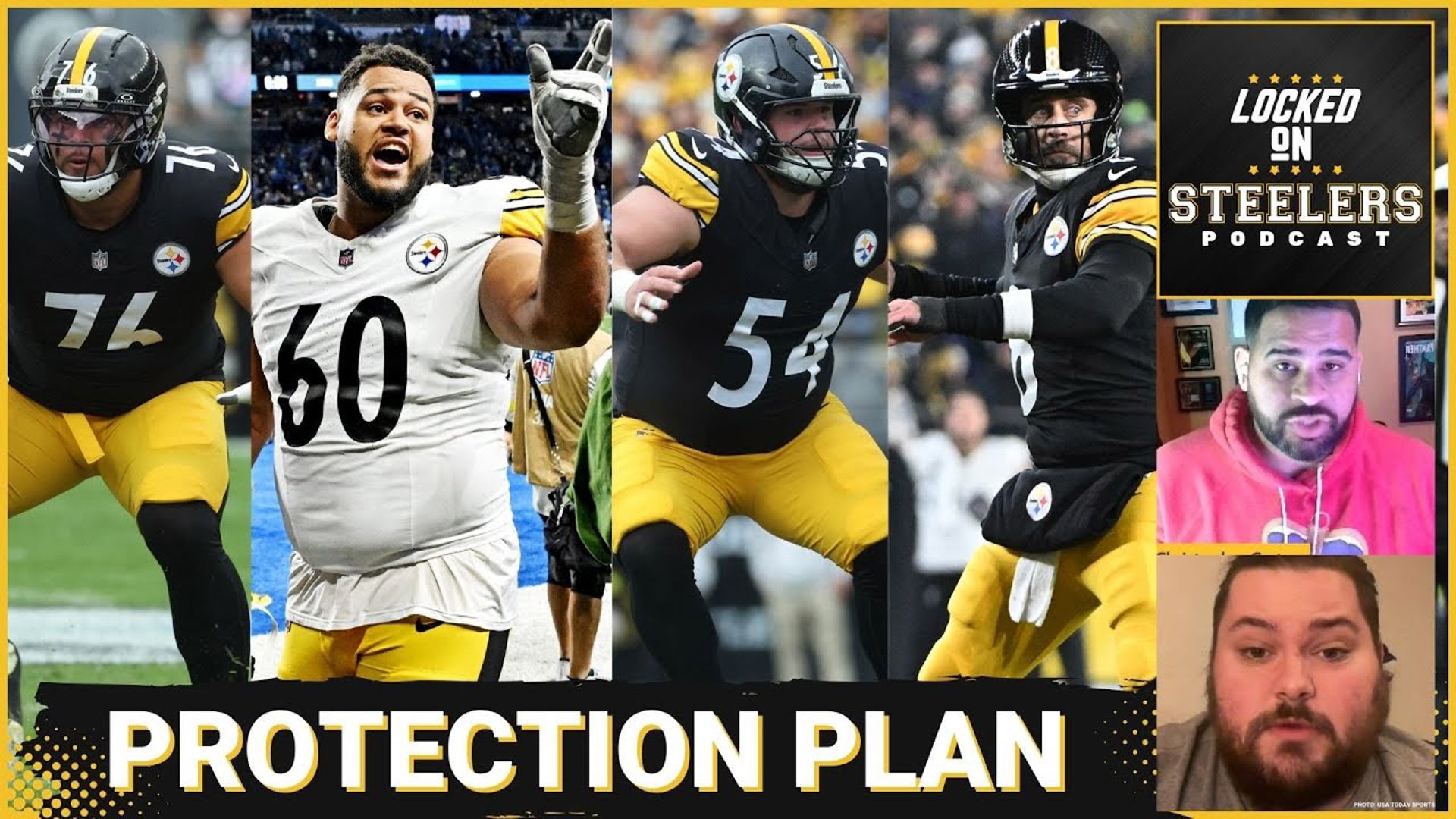 Steelers' Offensive Line Ready to Protect Aaron Rodgers vs Texans' Pass ...