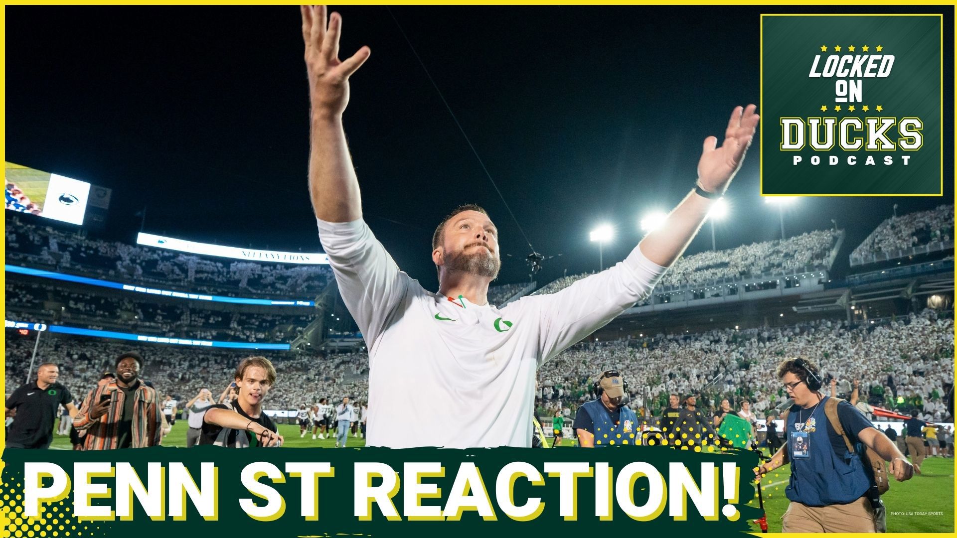 REACTION: Oregon STUNS Penn State in Happy Valley. Dante Moore HEISMAN ...