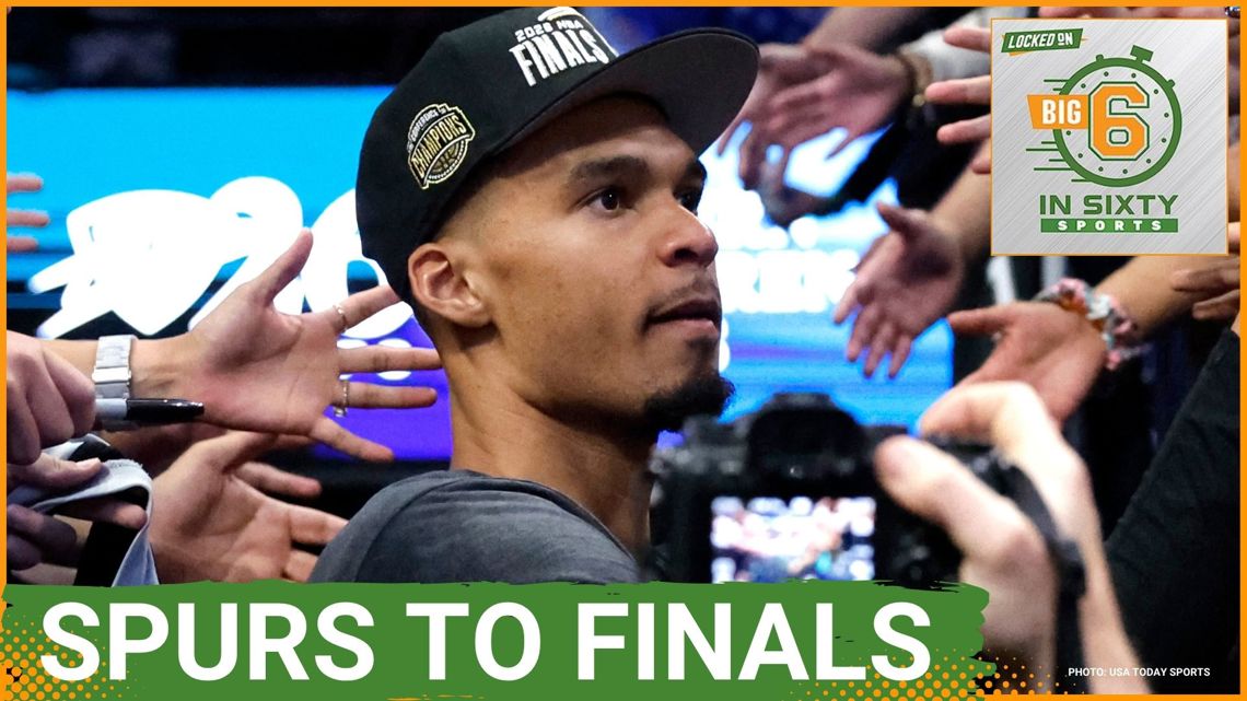 Spurs MAKE NBA FINALS After Game 7 Win vs. Thunder | The Big 6 in 60 ...