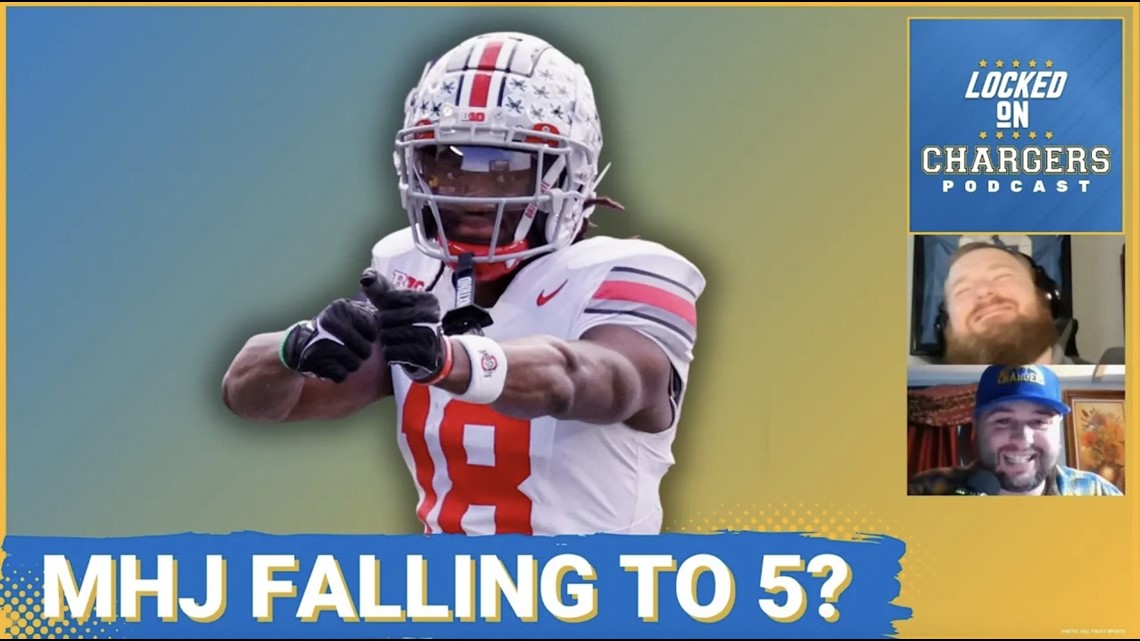 There Is A Chance Marvin Harrison Jr. Falls To The Chargers And They ...