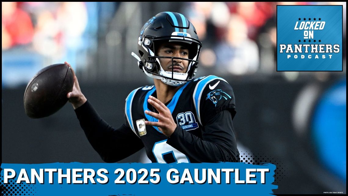Carolina Panthers 2025 Schedule UNVEILED | Will Bryce Young FINALLY ...