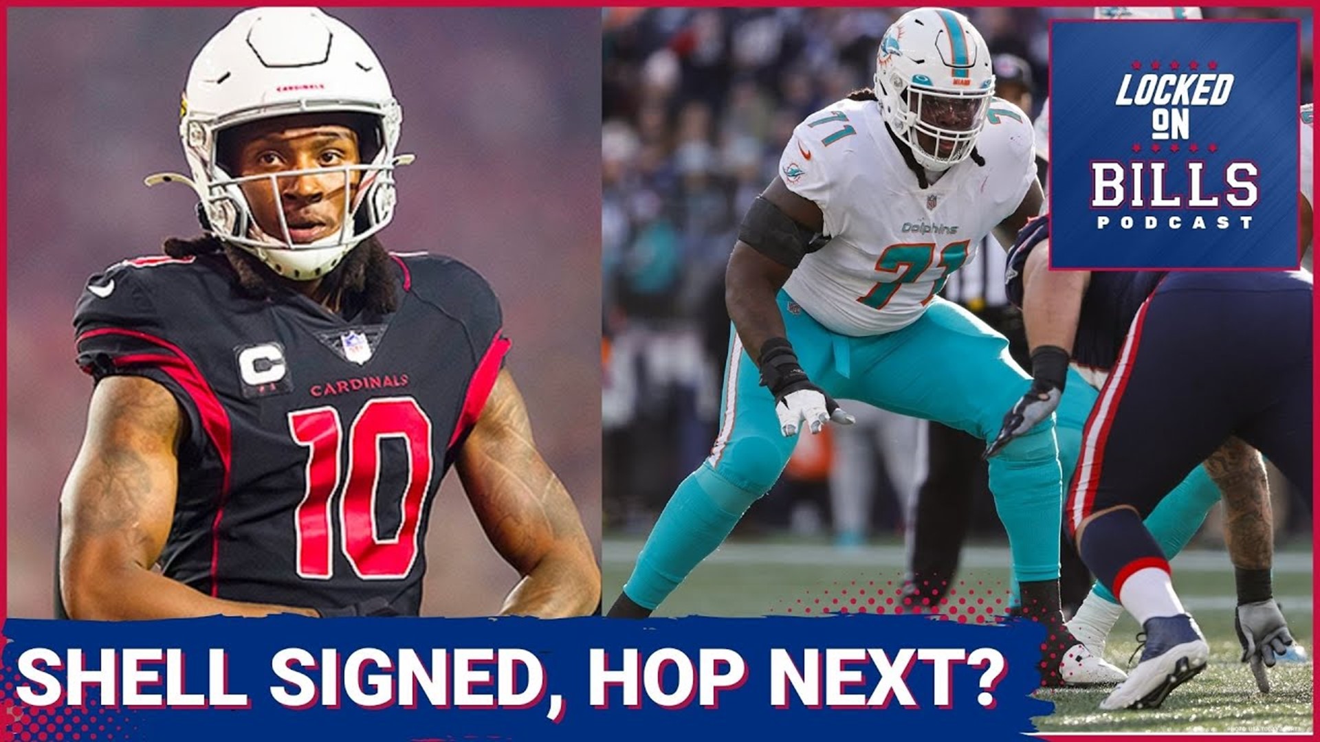 Buffalo Bills sign veteran OL Brandon Shell, is WR DeAndre Hopkins next ...