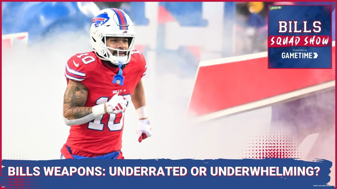 BILLS SQUAD SHOW: Bills Weapons Underrated or Underwhelming? | 9news.com