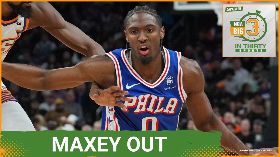 The 76ers Will Play Without Tyrese Maxey for Multiple Weeks | The Big 3 ...