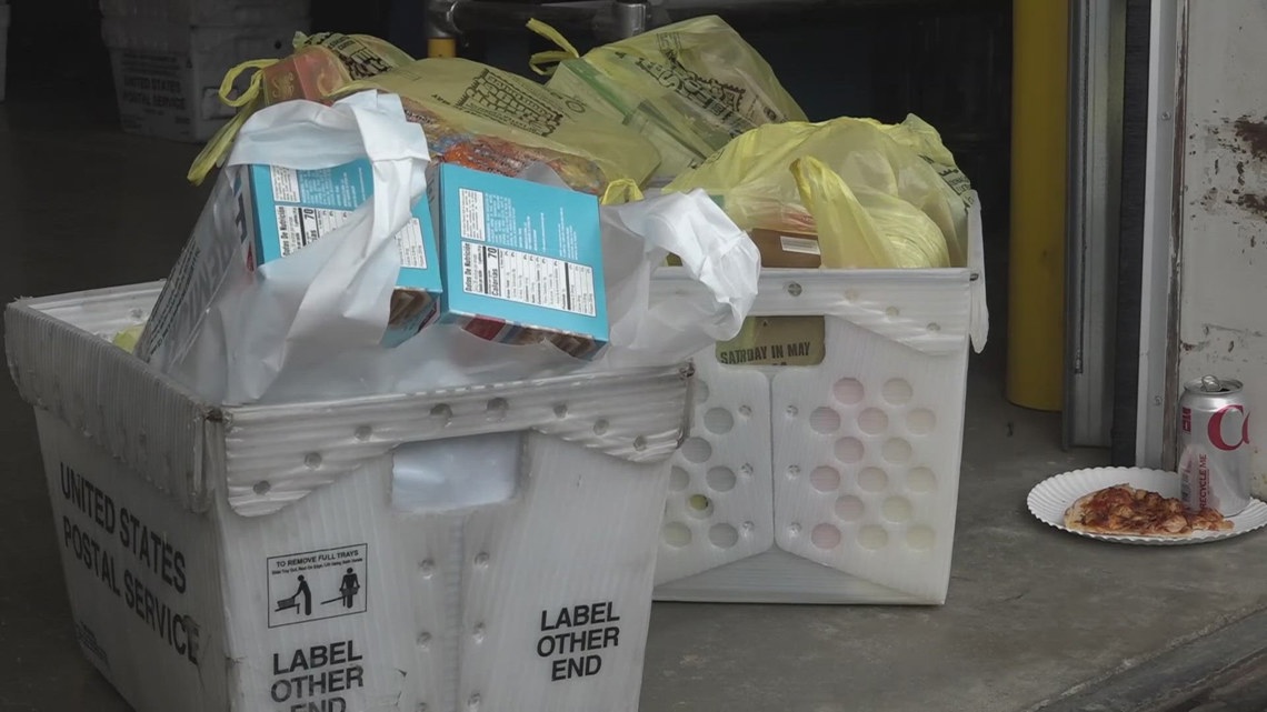 Postal Service's Stamp Out Hunger food drive returns Saturday | 9news.com
