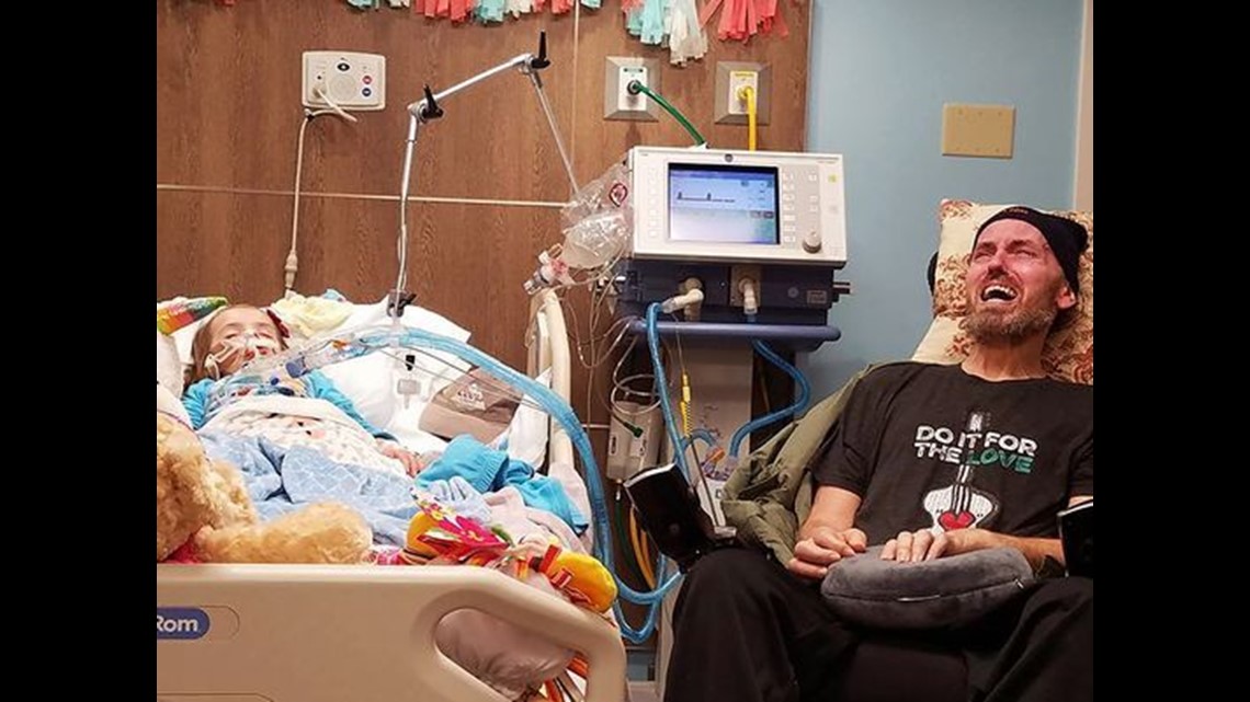 Child in heartbreaking photo dies of aggressive brain cancer | 9news.com